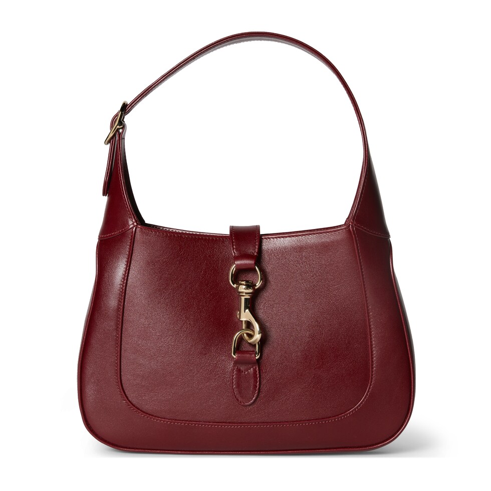 Gucci Rosso Ancora皮革Gucci Jackie系列小号肩背包 -古驰GUCCI中国官方网站